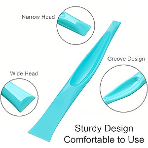 2Piece Kitchen Cleaning Scraper Metal Stiff Scraper QIANBEIY Stainless Steel Paint Scraper Tool,Suitable for Small Spaces, Cooking utensils Pot,Ovens Stoves, Wall Stickers Cleaning