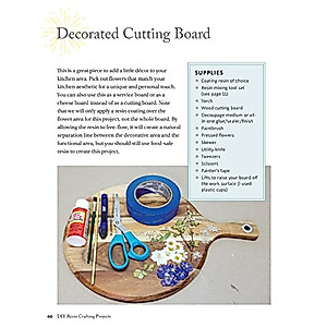 DIY Resin Crafting Projects: A Beginner's Guide to Making Clear Resin Jewelry, Paperweights, Coasters, and Other Keepsakes (Fox Chapel Publishing) Preserve Flowers, Feathers, Clovers, Shells, and More