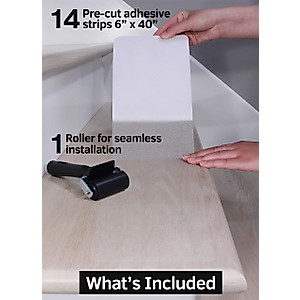 6”x40” Non-Slip Stair Treads Tape (14-Pack) – Clear Anti-Slip Grip Strips