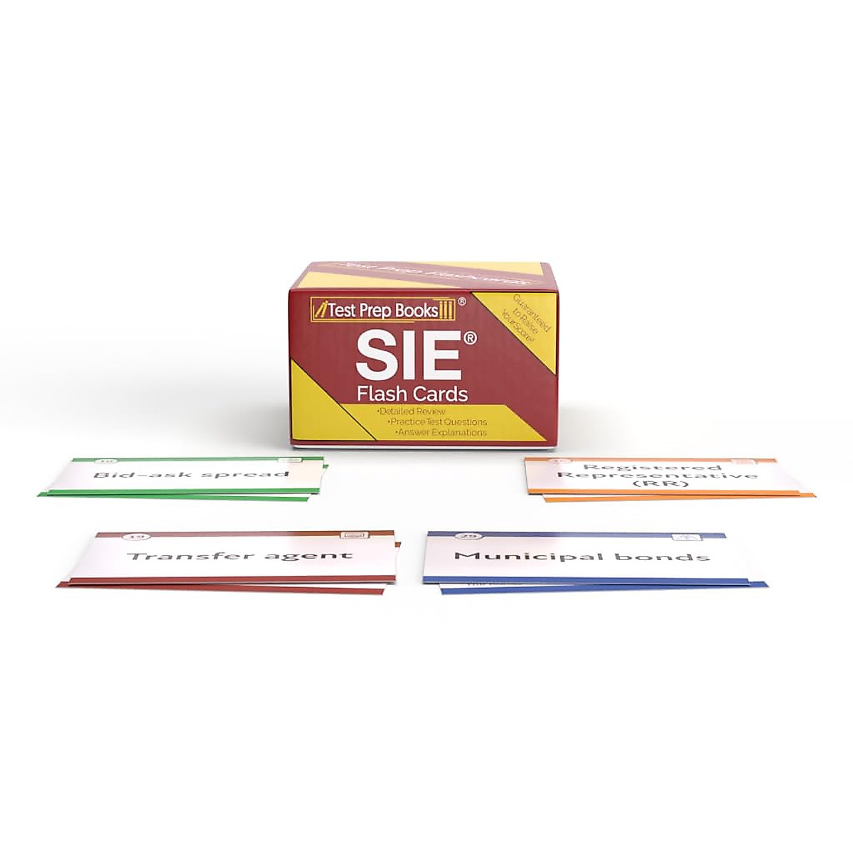 SIE Exam Prep Study Cards: SIE Test Prep 2025-2026 with Practice Questions for the Securities Industry Essentials Exam [Full Color Cards]