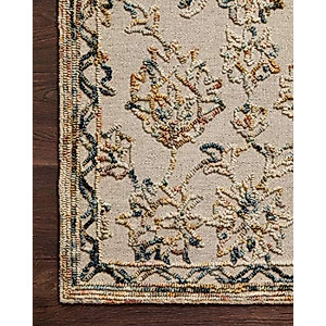 Loloi II Halle Collection HAE-04 Lagoon/Multi, Traditional 2'-6" x 7'-6" Runner