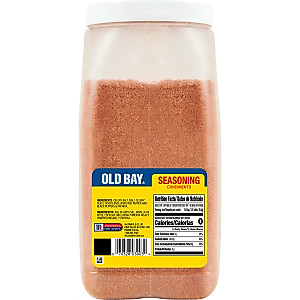OLD BAY Seasoning, 7.5 lb (Pack of 3) - Three 7.5 Pound Containers of OLD BAY All-Purpose Seafood Seasoning, Perfect for Crabs, Shrimp, Chicken, Chowder, Pizza, Fries and More