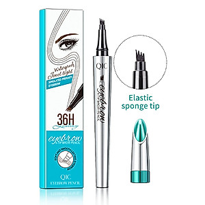 Eyret Liquid Eyebrow Pencil Natural Waterproof Eyebrow Pen Long-Lasting Eyebrow Microblading Pen Makeup Costume for Women and Girls