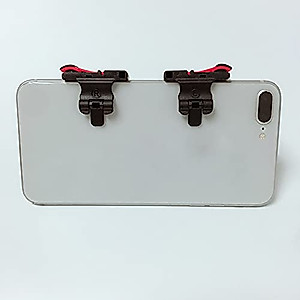 schicj195mm Mobile Game Direction Shooting Controller，Game Controller Gamepad Left Right Mobile Phone Gaming Triggers for PUBG，More Game