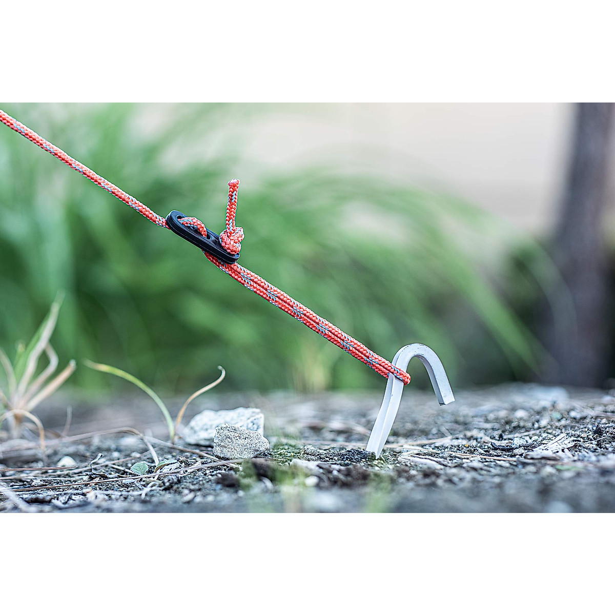 SE 9" Heavy Duty Aluminum Tent Pegs Stakes (4 PC.) - 914ATP