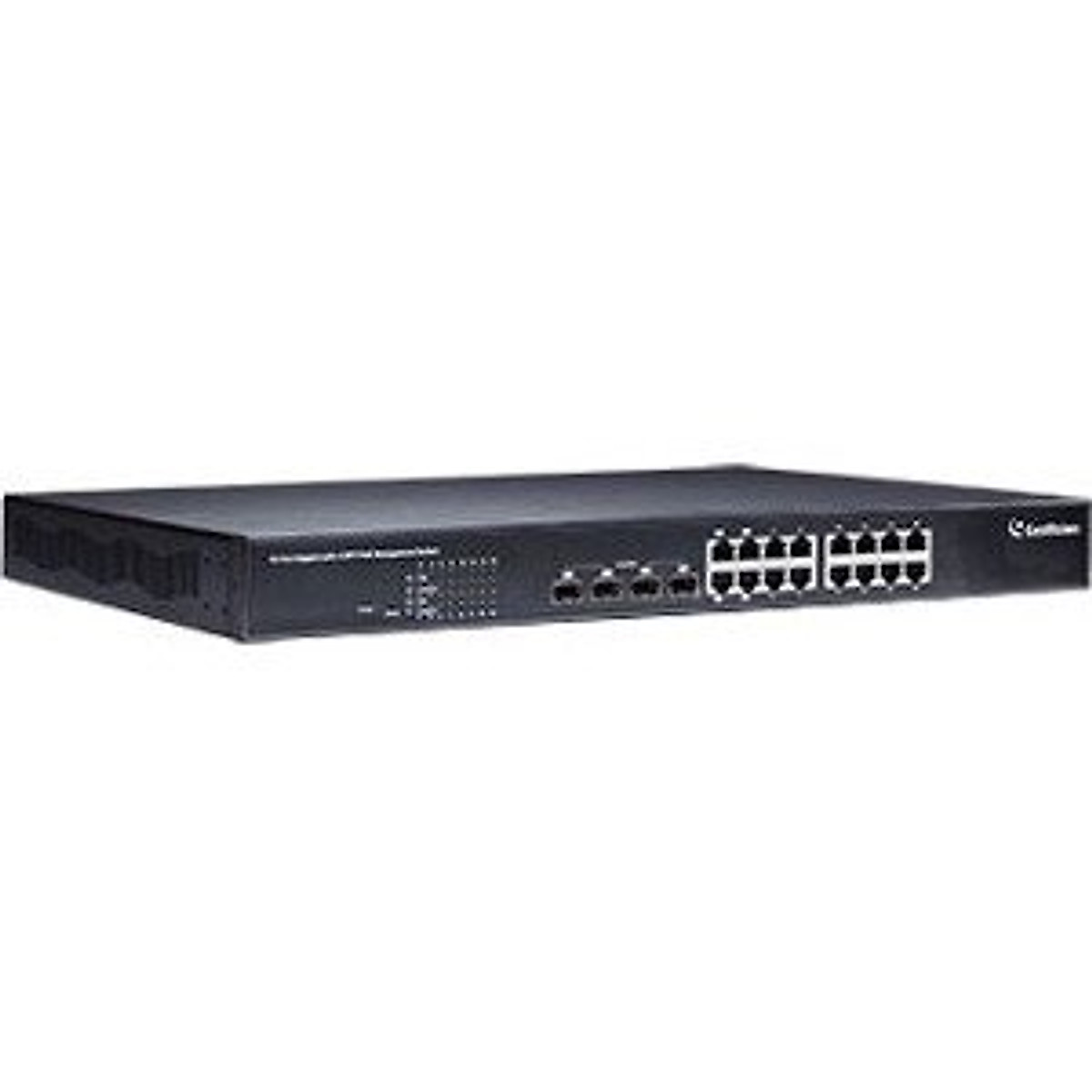 Geovision GV-POE1611 GeoVision 16-Port Gigabit 802.3at Web Management PoE Switch - 16 Ports - Manage