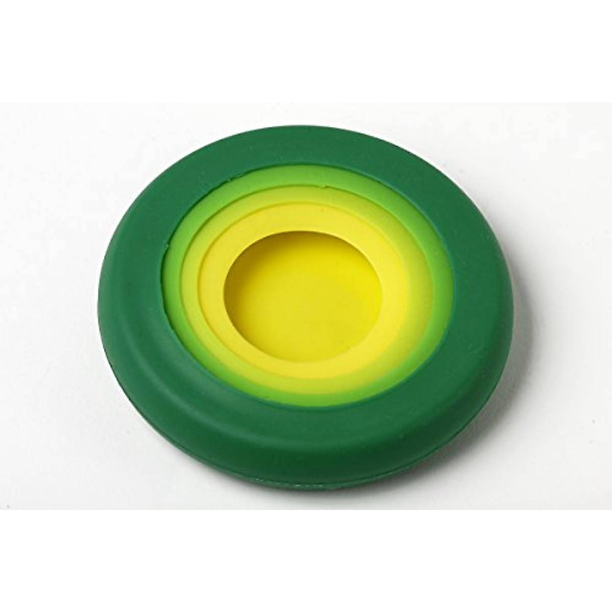 Farberware Food Huggers Reusable Silicone Food Savers, Set of 4, Fresh Greens