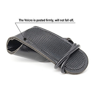 SINYUDUN Knuckle Strap for Oculus Quest 2, Comfortable Touch Controller Grip Accessories, Adjustable PU Leather Wrist Strap (1 Pair)