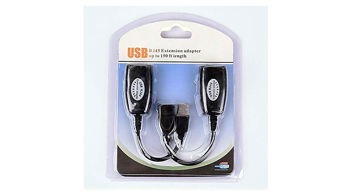 USB Over RJ45 Extender - Extend USB up to 150ft with Cat5/Cat6