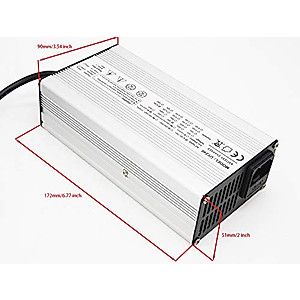 KEYHAO 36 Volt Charger for Golf cart Battery Charger for Ez Go Club Car EZgo TXT(D Style Plug)