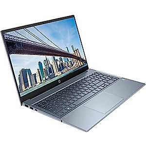 HP Pavilion 15 Business Laptop 15.6" FHD IPS BrightView Touchscreen 13th Gen 10-core i7-1355U Processor 32GB RAM 1TB SSD GeForce MX550 2GB Graphic Backlit USB-C Office365 Win11 Blue + HDMI Cable