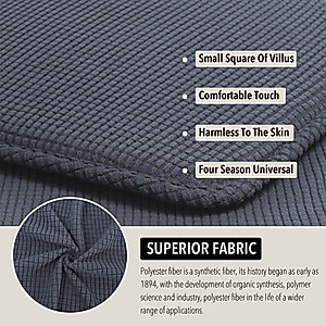 Tromlycs Chair Cushions for Dining Chairs 4 Pack Kitchen Room Pads Seat Cushions Indoor Non Slip U Shaped 17 x 16 Inch Grey