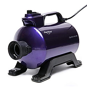 shernbao High Velocity Professional Dog Pet Grooming Hair Drying Force Dryer Blower 5.0HP (Super Cyclone) SHD-2600P (Purple)