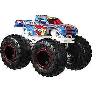Hot Wheels Monster Trucks Live 8-Pack, Multipack of 1:64 Scale Toy Monster Trucks, Characters from The Live Show, Smashing & Crashing Trucks, Gift for Kids 3 Years Old & Up