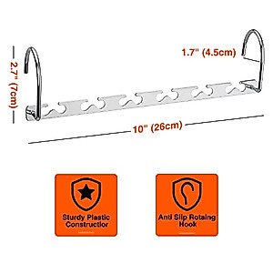 Ulimart Hangers Space Saving -12 Pack- Space Saving Hangers,Closet Organizers and Storage Space Saving Hangers for Clothes ,Hanger Organizer College Essentials Dorm Room Closet Organizers