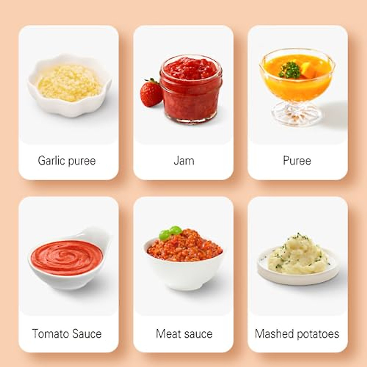 Kitchen Hand Blenders, Hand Blenders Food Blender, Powerful Mixer Grinder, Electric Stick Blender, Stick Mixer Hand Held Blender with Easy Control Grip, Sauce Mixer, Portable Food Processor