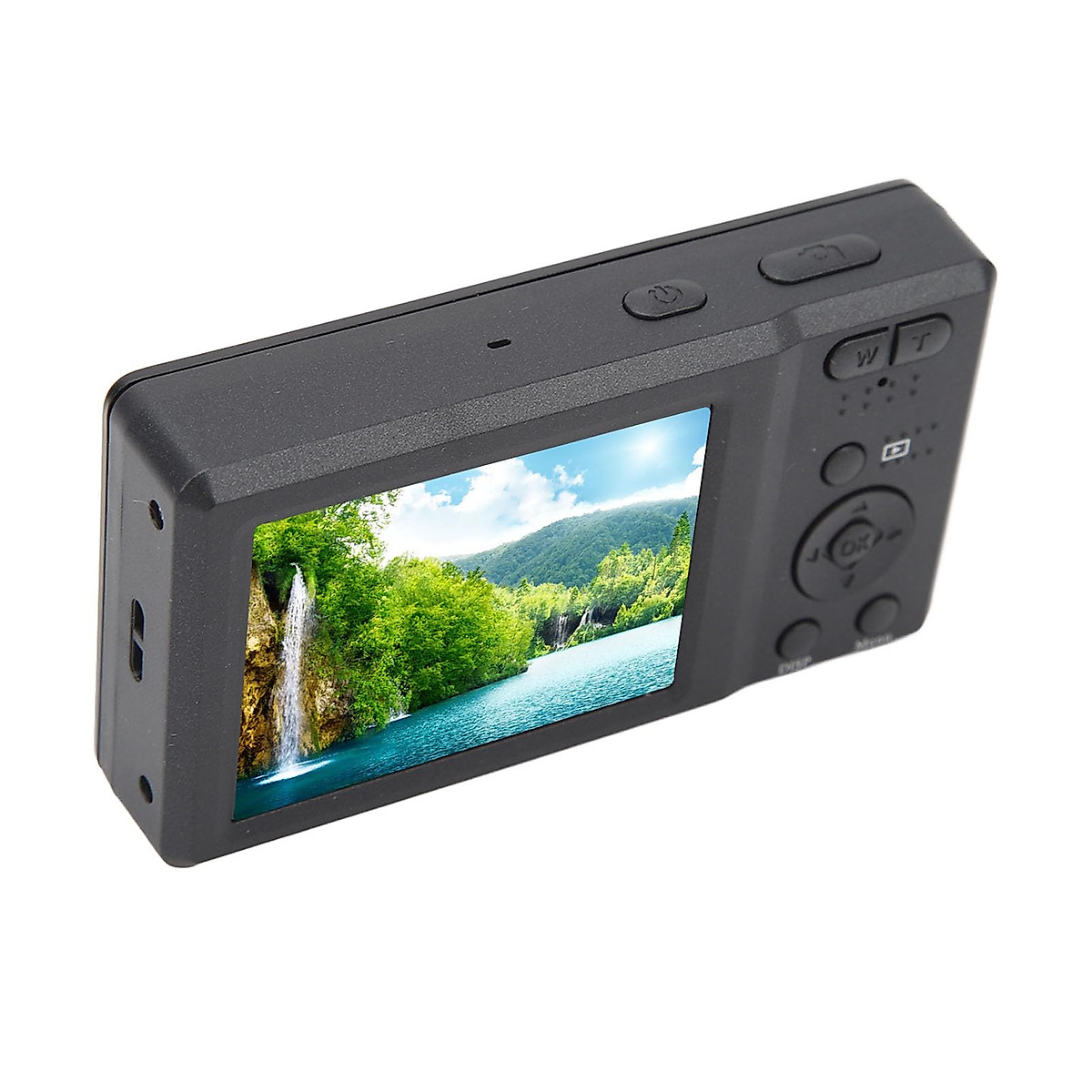 Camera, 2.7 Inch Digital Camera 56MP 4K 20X Continuous Shooting High Definition Flash for Kids Travel (Black)