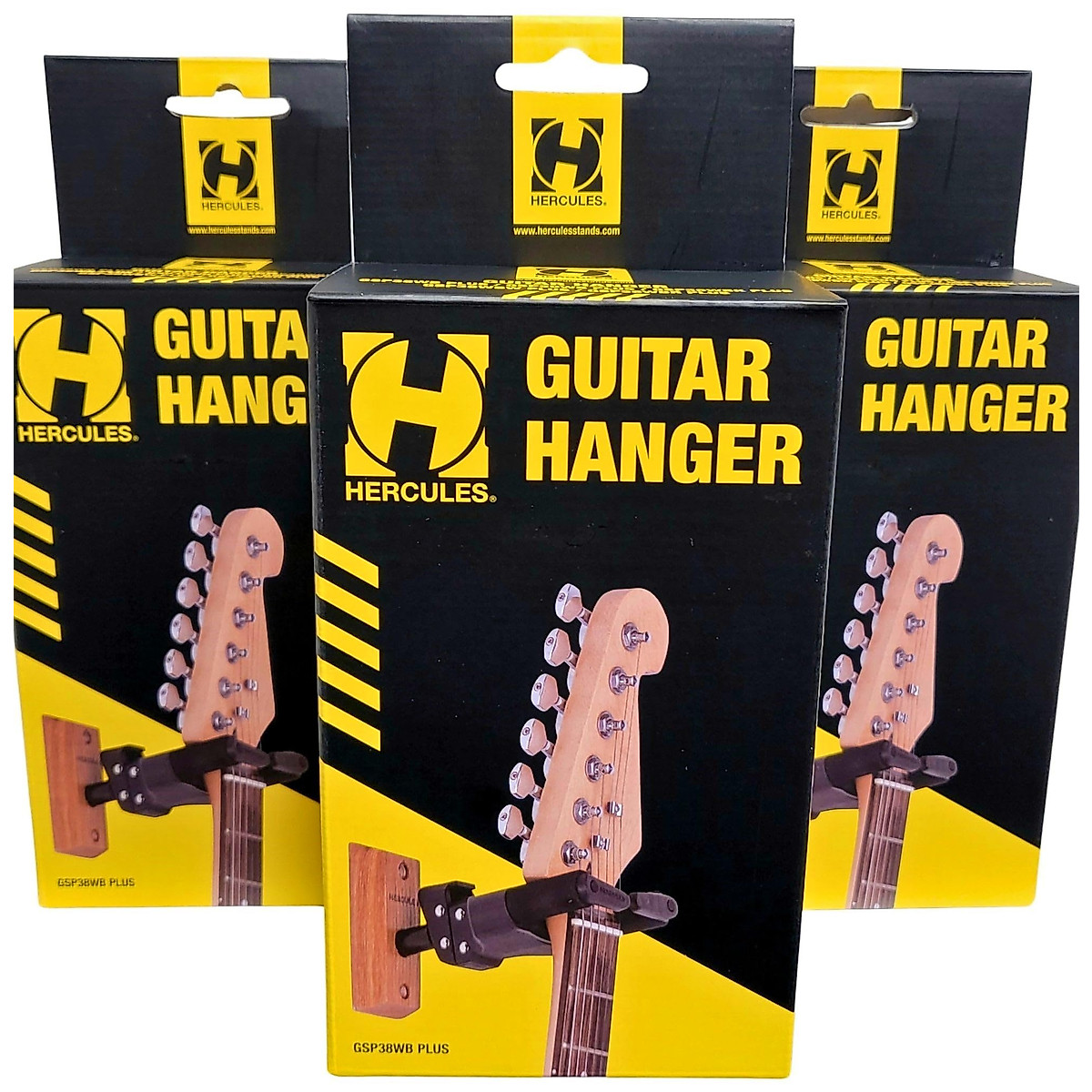 Hercules GSP38WB-PLUS Auto-Swivel Yoke Hanger 3-Pack