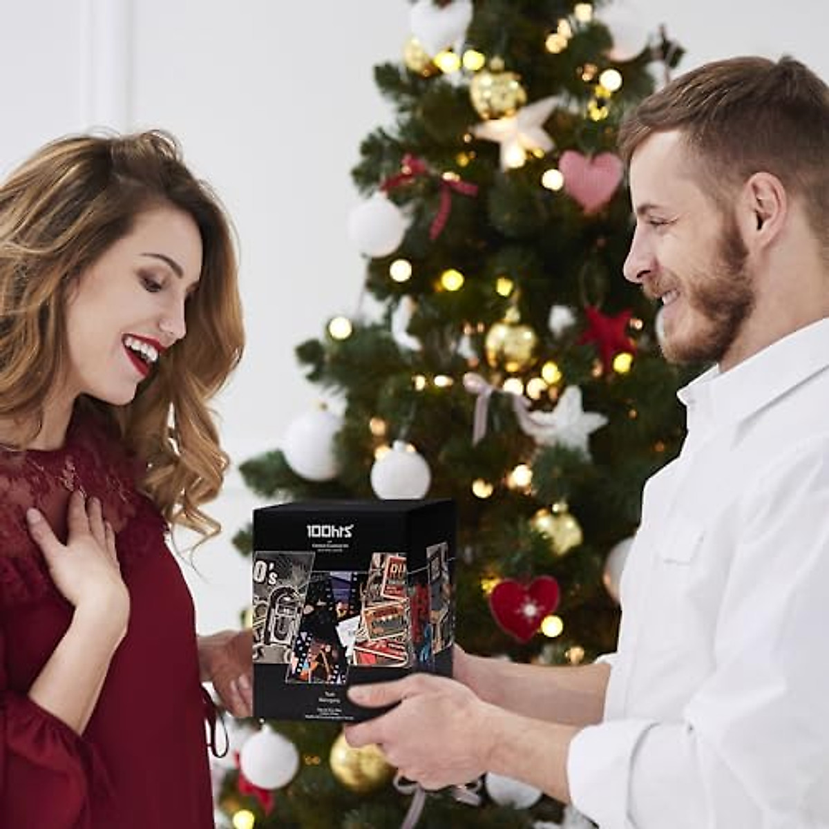 100 HRS Highly Scented Candle - 26.5oz Longest Burning Time, 2 Cotton Wicks, Embrace 90s Nostalgia with Heroes Rise, Popular Gift for Home, Women, Men