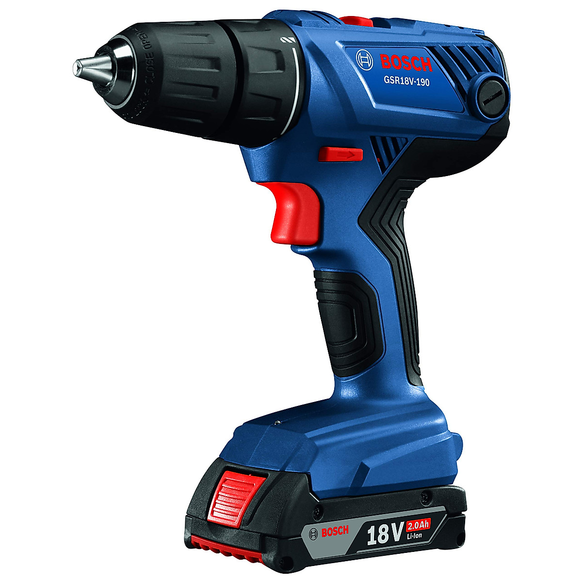 BOSCH 18V 2-Tool Combo Kit with 1/2 In. Compact Drill/Driver and 1/4 In. Hex Impact Driver GXL18V-26B22