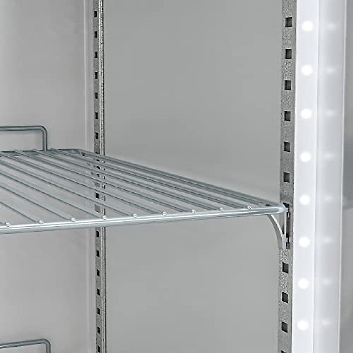 KoolMore - MDR-2GD-35C 45" Commercial Glass 2 Door Display Refrigerator Merchandiser - Upright Beverage Cooler with LED Lighting - 35 Cu. Ft, Black