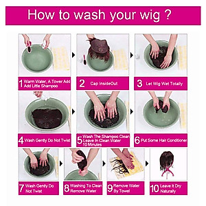 Legendhair Glueless Wig Human Hair Curly Bob Pixie Cut Headband Wigs Human Hair Afro kinky Curly None Lace Front Wigs for Black Women 180% Density Machine Made Headband Wigs Natural Color (8Inch)