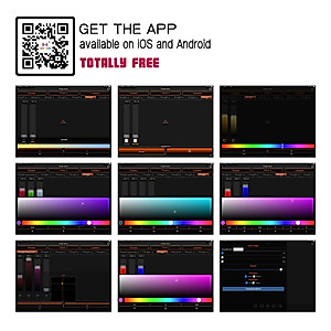 Pknight 2.4G Wireless WiFi DMX Easynode Plus 3 Pin Mini DMX Controller with App WIFI-DMX PRO Using ArtNet/sACN Protocol