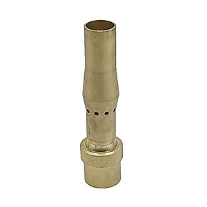 LRJSKWZC Hose Fittings 1 Inch Adjustable Brass Foam Bubbling Water Column Fountain Spray Head Garden Landscape Pond Air-Blended Fountains 1Pc