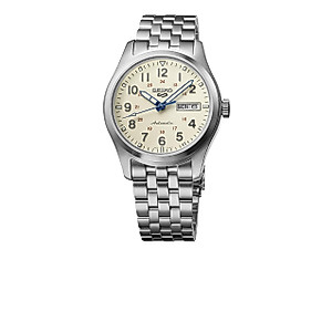 Seiko 5 SRPK41K1 Men's Automatic Watch Very Limited Edition, Silver, Classic