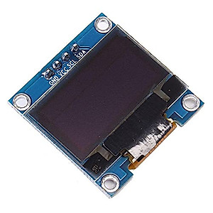 0.96 inch Blue OLED Display Module IIC Serial 128X64 I2C SSD1306 12864 LCD Screen Board GND VCC SCL SDA for Arduino