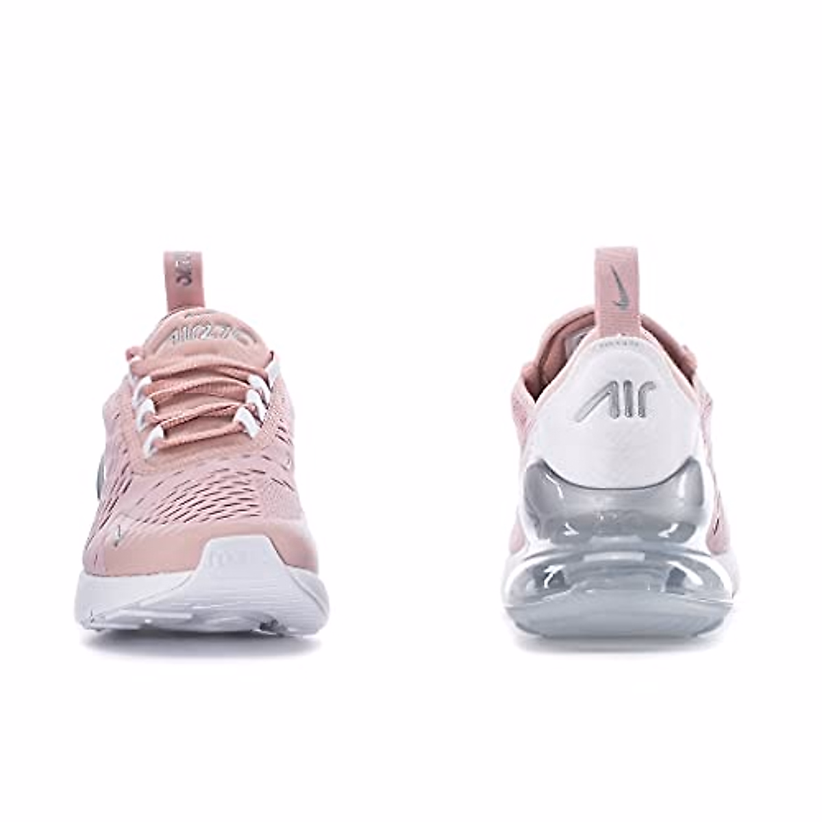 Nike Air Max 270 Pink Oxford/Metallic Silver/White 9.5 B (M)