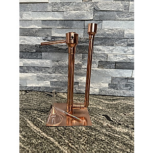 CoProof Copper Proofing Parrot Heads for Air Still Distilling 100% Lead Free,Brewing Beer, Moonshine, Tequila with Funnel and Hydrometer