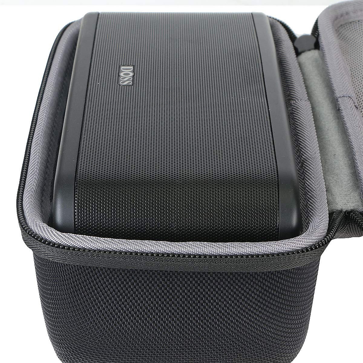 co2CREA Hard Travel Case Replacement for DOSS SoundBox Plus Portable Wireless Bluetooth Speaker (Black Case)
