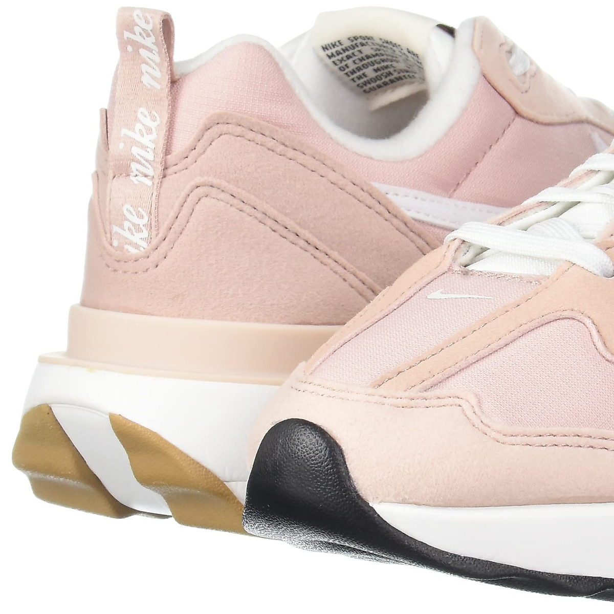 Nike Women's WMNS Air Max Dawn Running Shoe, Pink Oxford/Summit White-black, 7