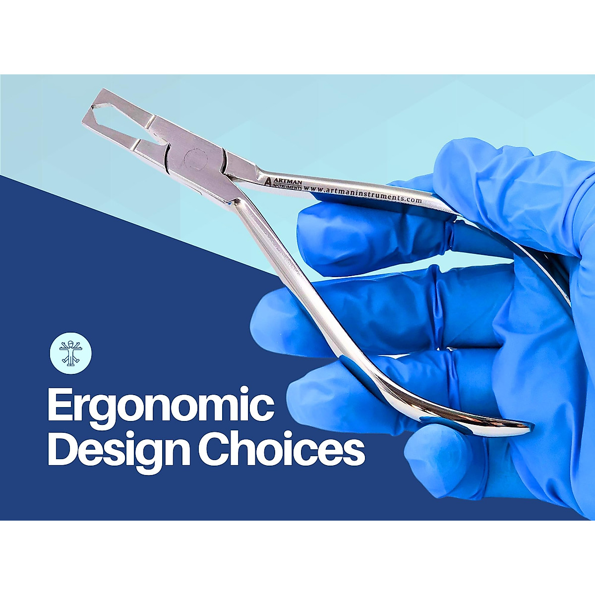 ARTMAN INSTRUMENTS Braces Removal Tool Orthodontic Bracket Removing Pliers Medical Grade Stainless Steel, Autoclavable, Easy Braces Removing Tool