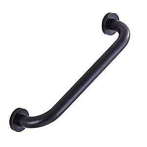 ELLO&ALLO Oil Rubbed Bronze Bathroom Shower Grab Bar, Home Care Bath Handrail (12 Inch)