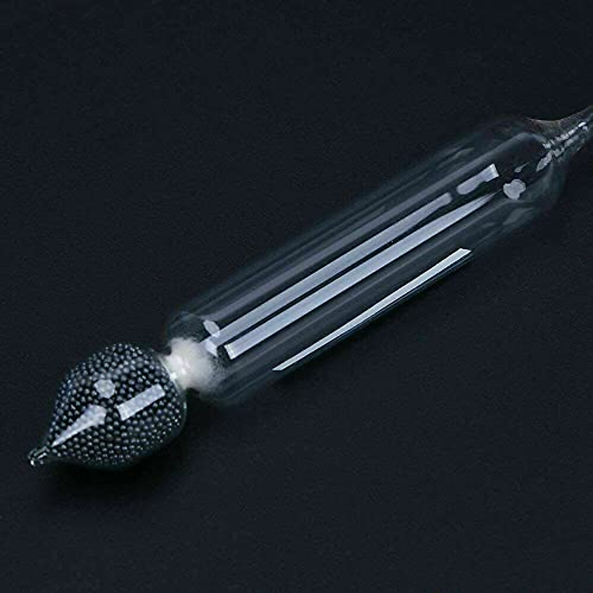 BioRing Alcohol Hydrometer 0-100% Accurate Meter for Whiskey Moonshine Distill Test Jar (Wood Box+Glass jar)