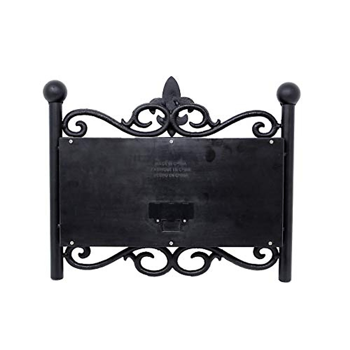 Natures Mark Solar Power Lighted House Numbers Address Stake Sign - LED Illuminated Outdoor Metal Light Up House Number Sign Decor for Home Yard Street (Metal Stake)