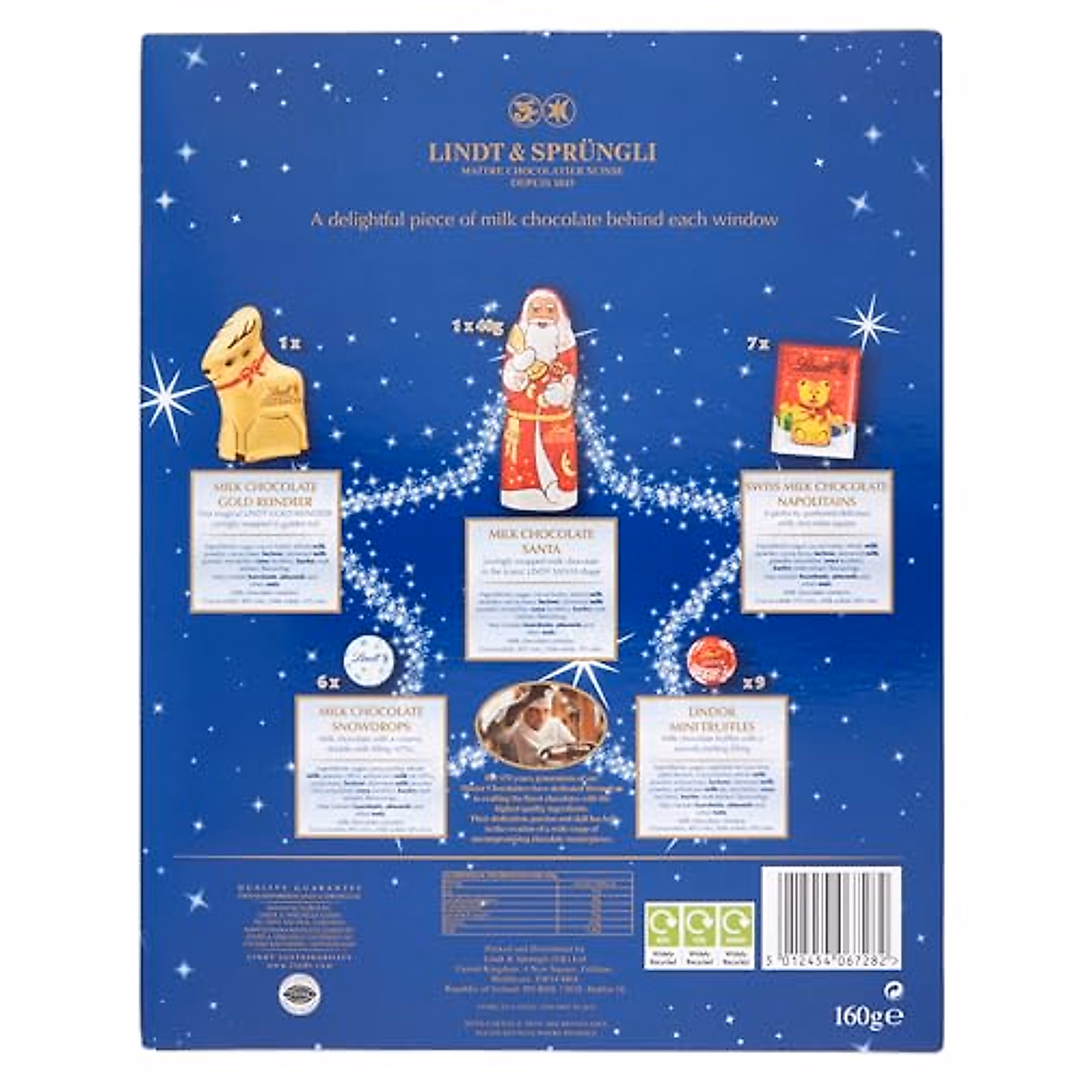 Lindt Advent Calendar - 160G