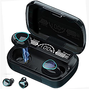 M10 Wireless Earbuds Bluetooth 5.1 TWS 2200mAh Power Bank Charging Box in Ear Earphones True Stereo Gaming Sports HiFi Headphones Headsets Microphone Airdots Premium Deep Bass Sound Clear Call