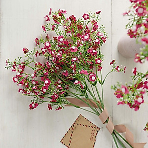 Efavormart 12 Pack - 22" White Babys Breath Artificial Flowers, Gypsophila Real Touch Silk Flowers Stem for DIY, Wedding, Party, Home, Floral Arrangement, Garden Decoration