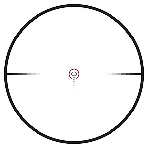 Kahles Optics K16I 1-6x24 SM1 Reticle Rifle Scope, 10515, Black