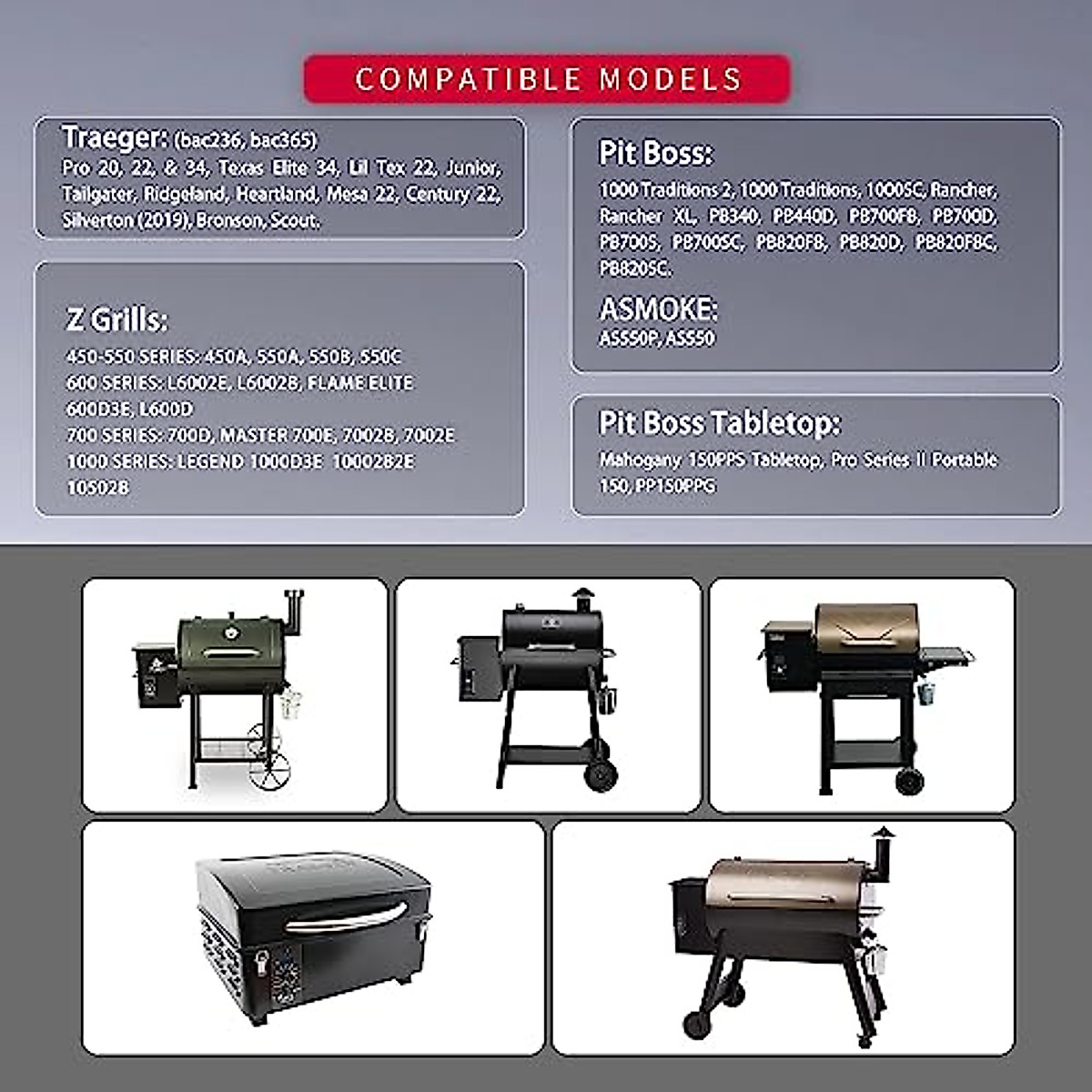 Universal PID Temperature Control Board Replacement for Pit Boss, Traeger, Z Grills and Asmoke Grill and Smoker by Meatender