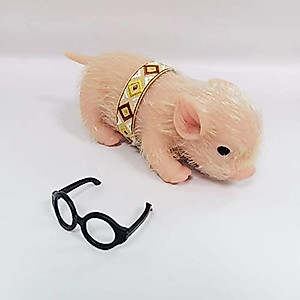 IDOREBORN Silicone Piglet Accessories-No Piglet Included (Piget Glasses)