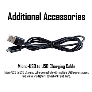 Nitecore Summit 20000 Power Bank, 20000mAh Low Temperature Fast Charging USB-C QC PD, Compatible with iPhone, iPad, Galaxy, Smartphones with a USB-C and a Lumentac Micro-USB Charging Cable