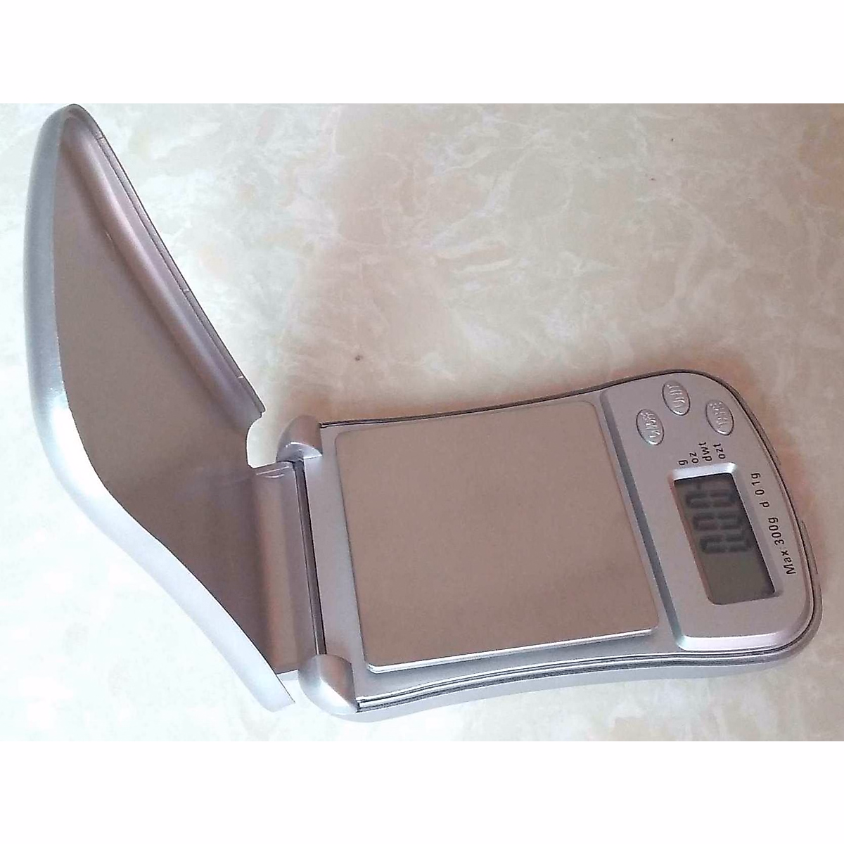Newline Digital Pocket Jewelry Fliptop Accurate Scale, SHP0003-Silver