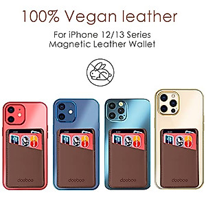 doeboe for Magsafe Wallet, Magnetic Phone Card Holder