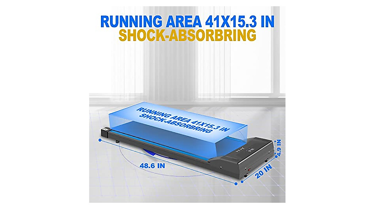 Under Desk Treadmill - Slim & Portable Walkstation