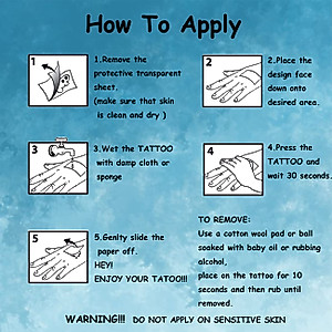 CHARLENT Summer Shark Tattoos for Kids - 14 Sheets Shark Pool Party Temporary Tattoos for Boys Birthday Party Favors Goodie Bag Fillers