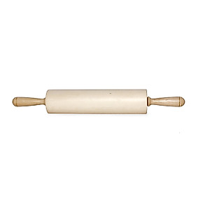 J.K. Adams Patisserie Maple Wood Rolling Pin, 12-inches by 2-3/4-inches
